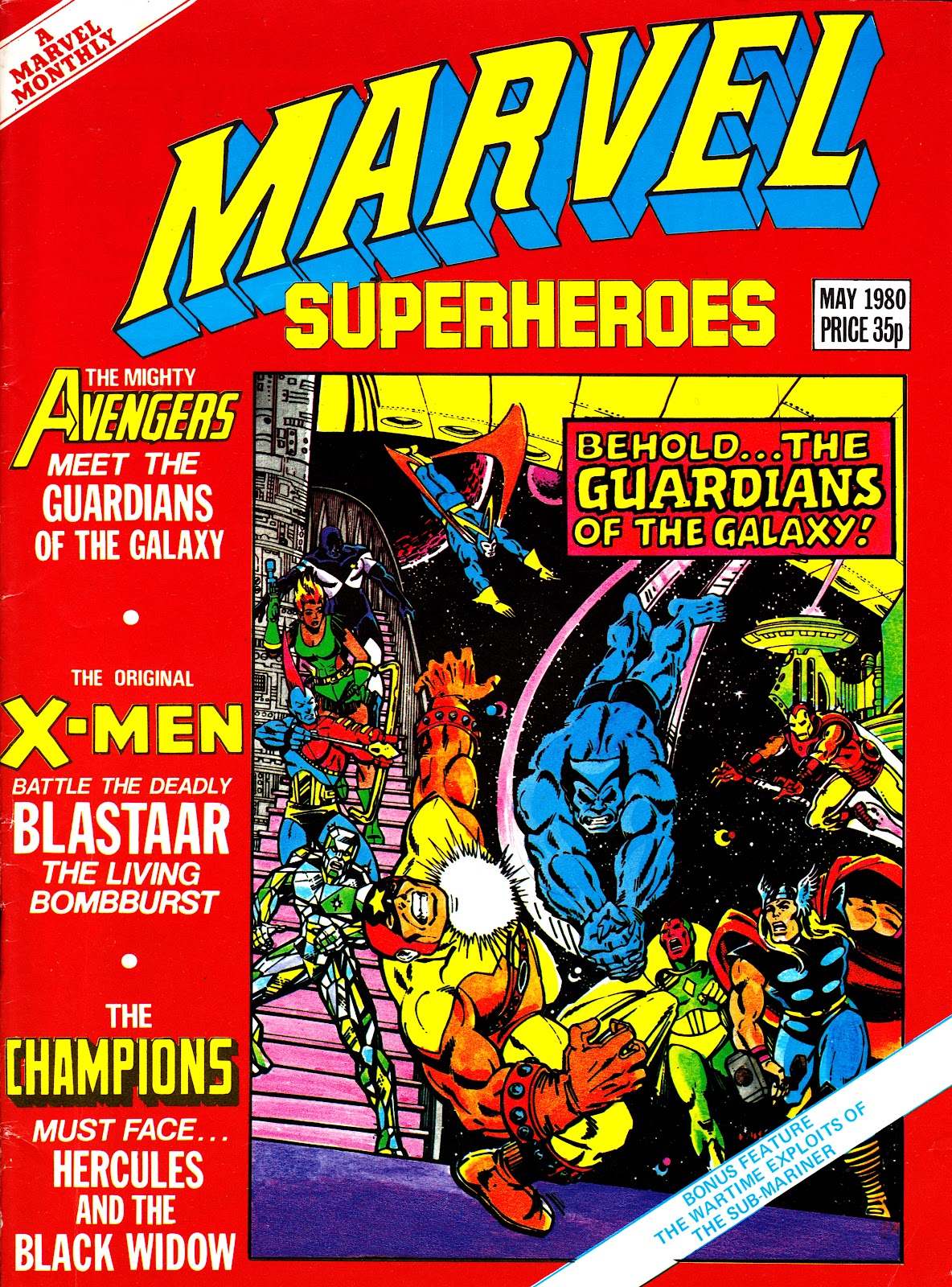 STARLOGGED - GEEK MEDIA AGAIN: 1980: MARVEL SUPERHEROES - PART TWO ...