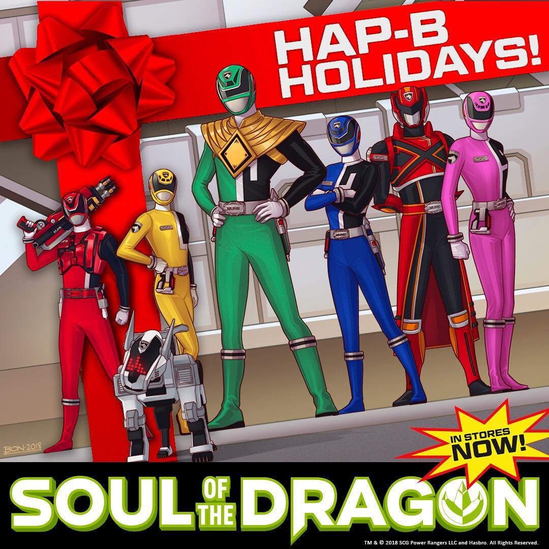 Revelada a equipe completa de Power Rangers S.P.D. do quadrinho Soul of ...