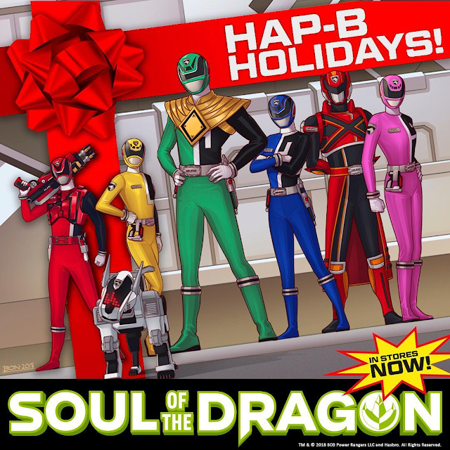 Revelada a equipe completa de Power Rangers S.P.D. do quadrinho Soul of ...