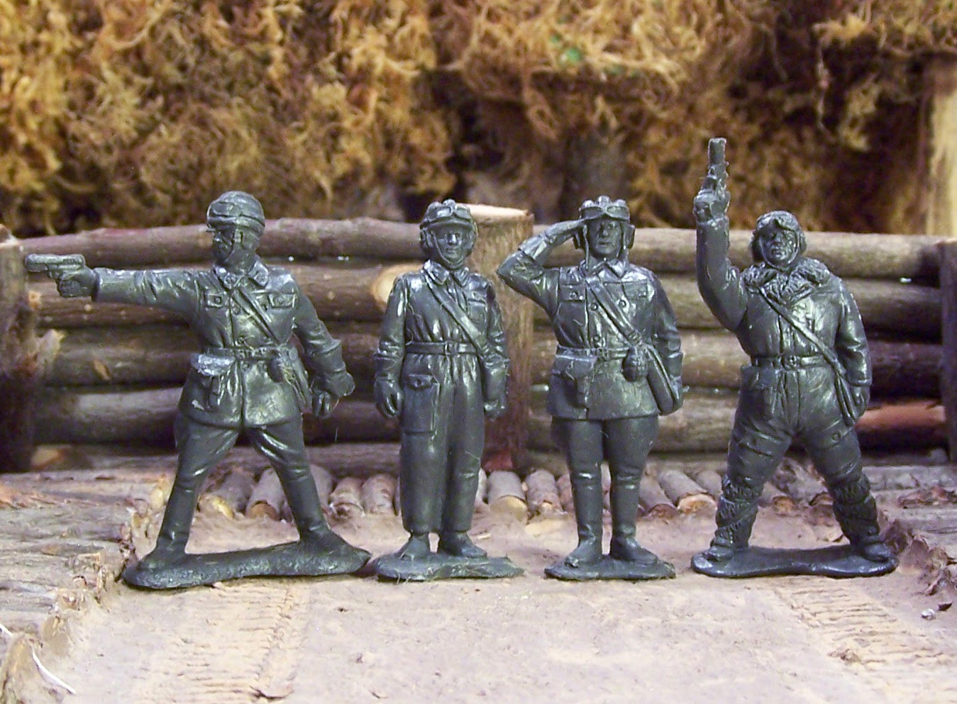 WWII Plastic Toy Soldiers