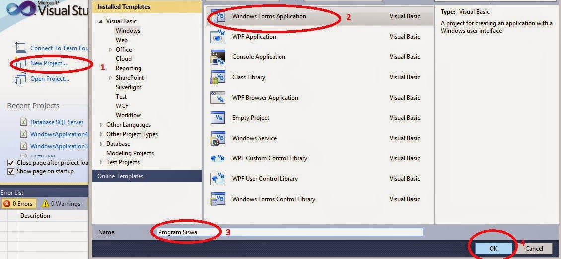Aplikasi Simpan, Edit, Cari, Hapus Menggunakan Visual Basic 2010 | Code Program