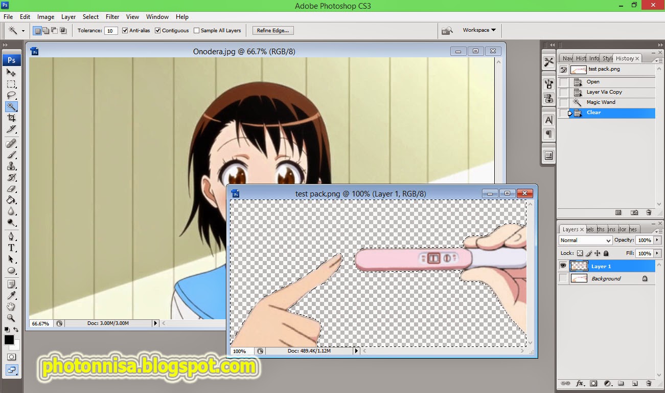 Cara Membuat Anime Test Pack Tren Jepang - Photonnisa