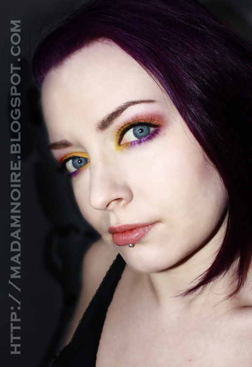 Madam Noire Makeup Studio: Tutorial: Sunrise