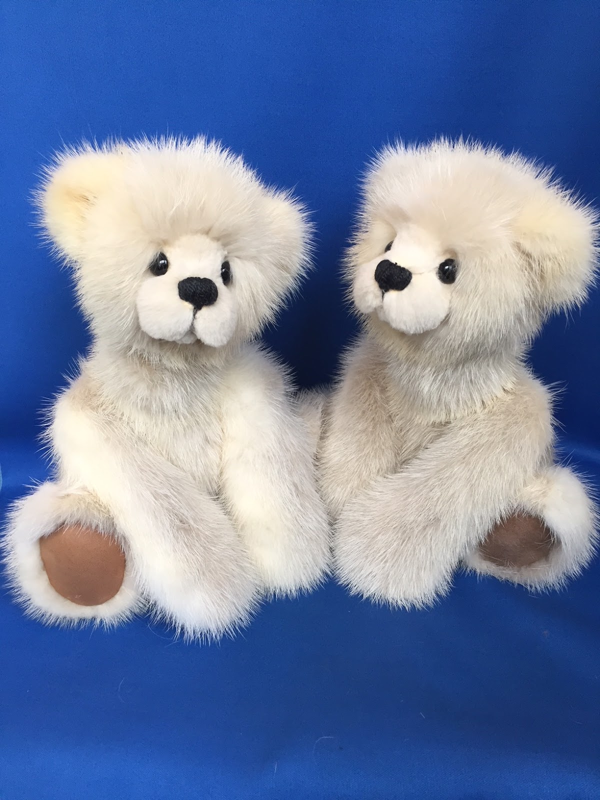 Vintage Mink Bears by Kathy Myers: Work in Progress for Custom Teddy #14