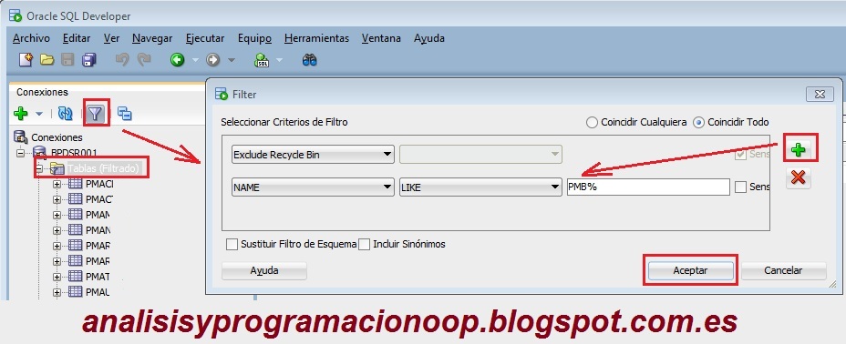 Análisis y Programación: Primeros pasos con Oracle SQL Developer