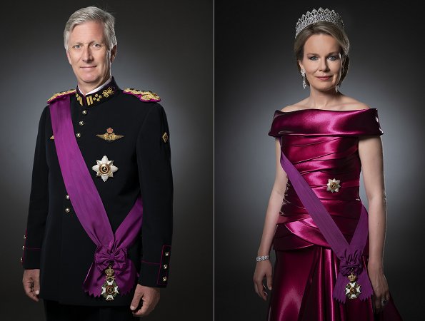 New official photos of Belgian King and Queen were released