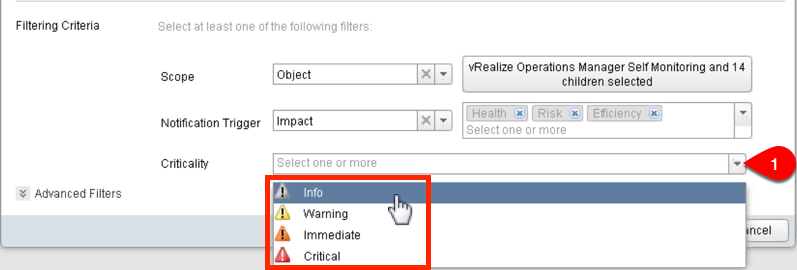 VMware vROps - vROps Self-Monitoring Alerts and Notifications
