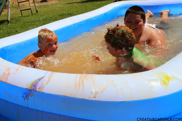 Capital B: Messy is Cool... Fun Slip n' Slide Ideas!