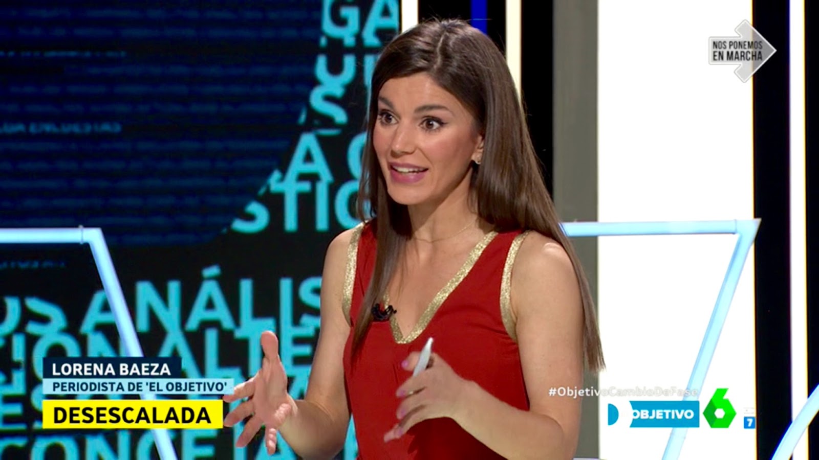 Miss Presentadoras TV: Lorena Baeza. El Objetivo - La Sexta (17/5/20)