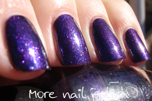 OPI Ink with Chemistry 205 ~ More Nail Polish