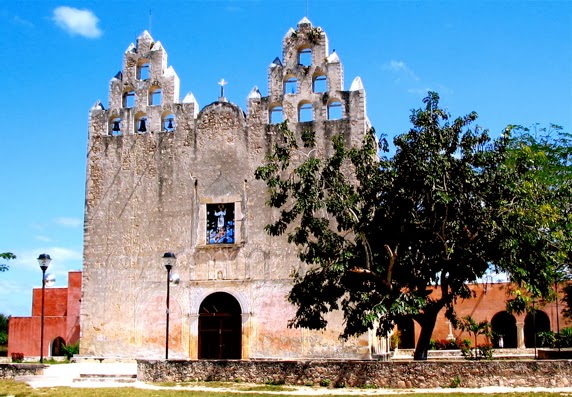 colonialmexico: The Altarpieces of Yucatán: Mocochá