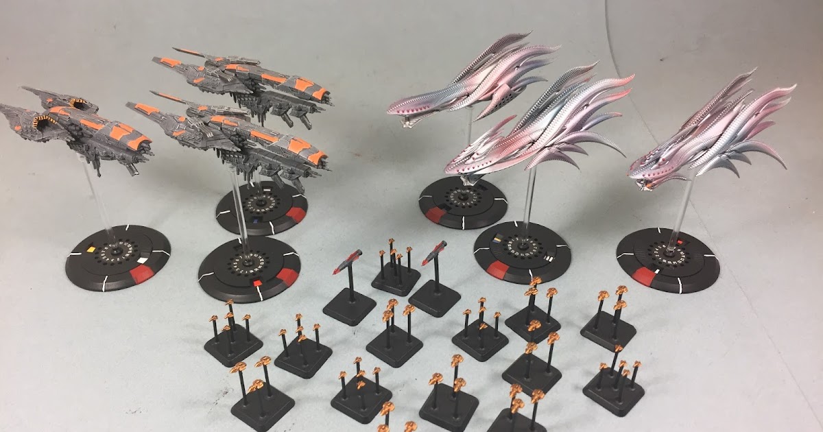 Itty Bitty Soldiers: Dropfleet Commander: UCM and Scourge Reinforcements