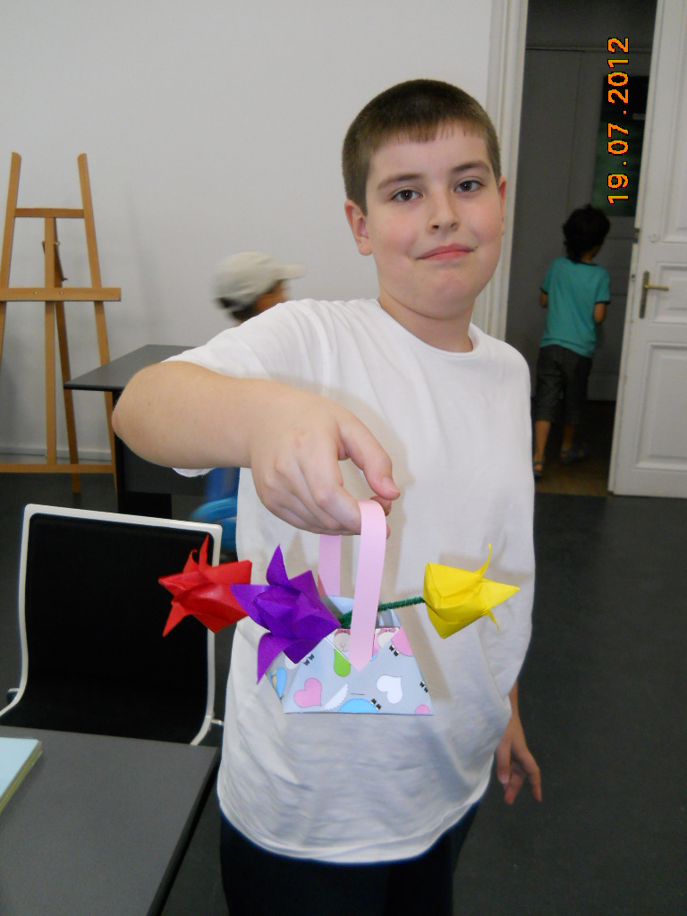 Cursuri Origami: Lalele, lalele, frumoasele mele lalele...