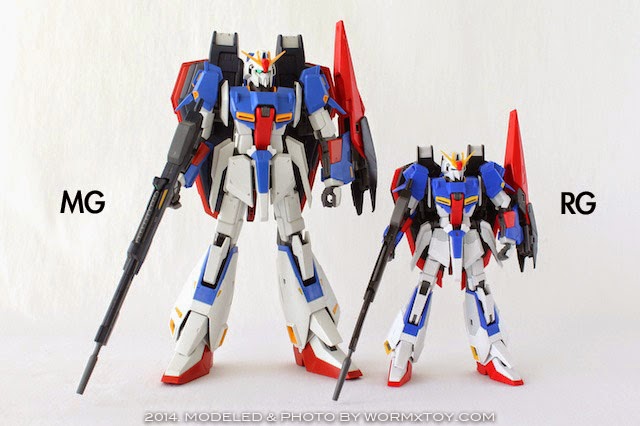 RG Z Gundam Ver. Aerial Perspective