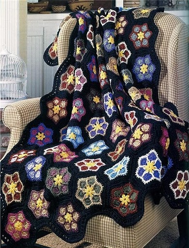 Magia crosetei: Cuverturi crosetate