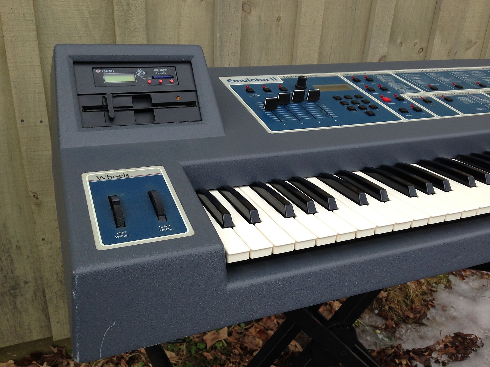 MATRIXSYNTH: Emu Emulator II Vintage Analog Sampler With HxC SD Card ...