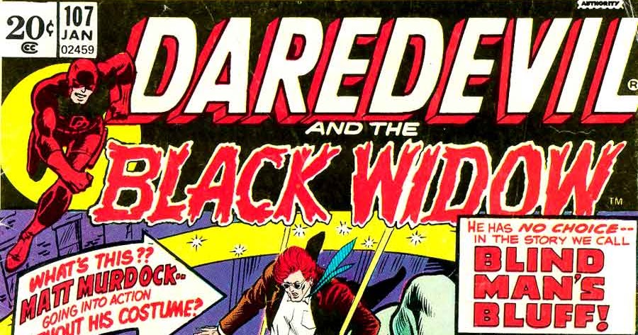 Daredevil #107 - Jim Starlin cover - Pencil Ink