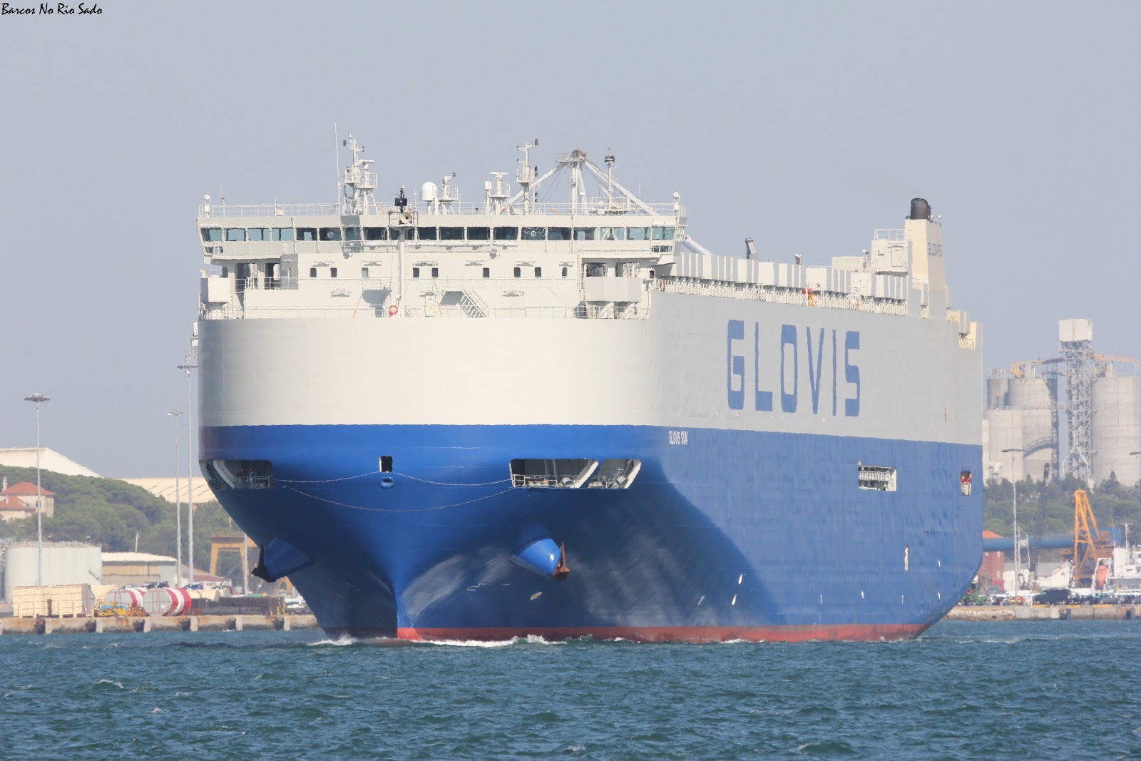 Barcos No Rio Sado: Glovis Sun