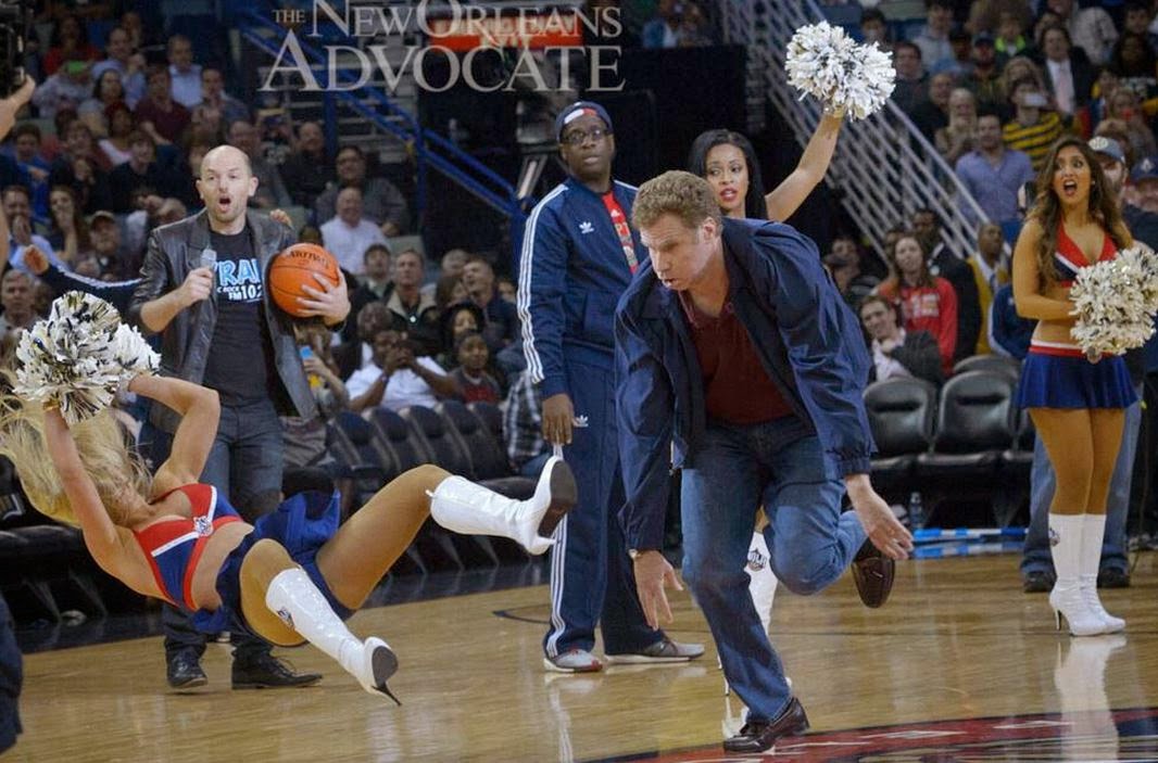 MY SPIZZOT: Will Ferrell Decks Cheerleader In the Head with Basketball ...