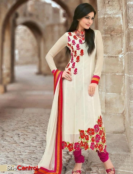 Pakistani Long Kameez Designs 2013-14 | Latest Churidar Kameez ...