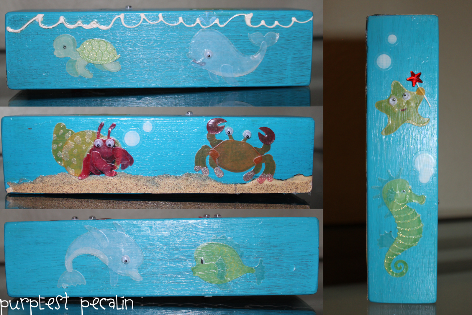 Purplest Pecalin: Handmade Customized Toy Blocks