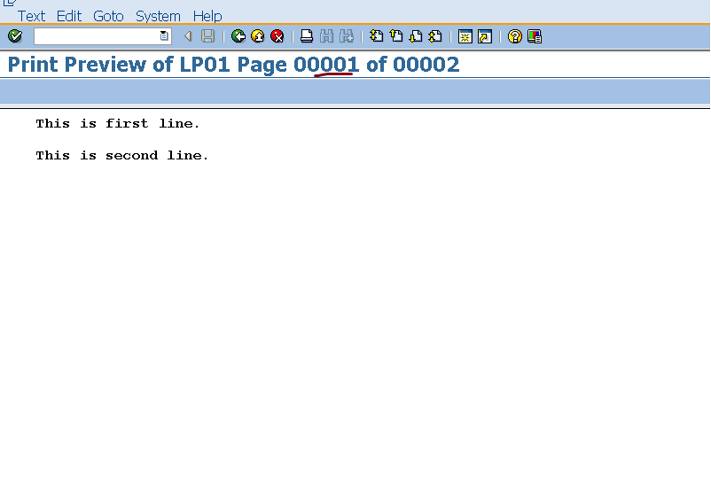 Techsap Script Use Of New Page And Newwindow In Sap Script