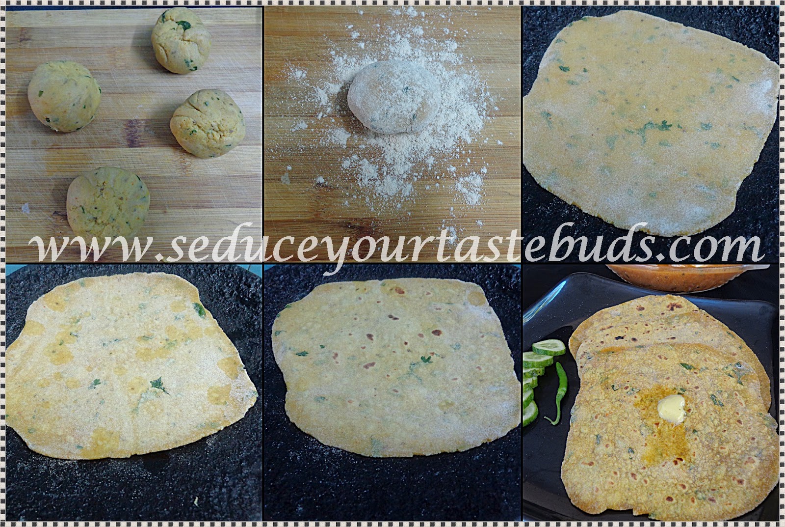 Missi Roti | Rajastani Cuisine - Seduce Your Tastebuds...