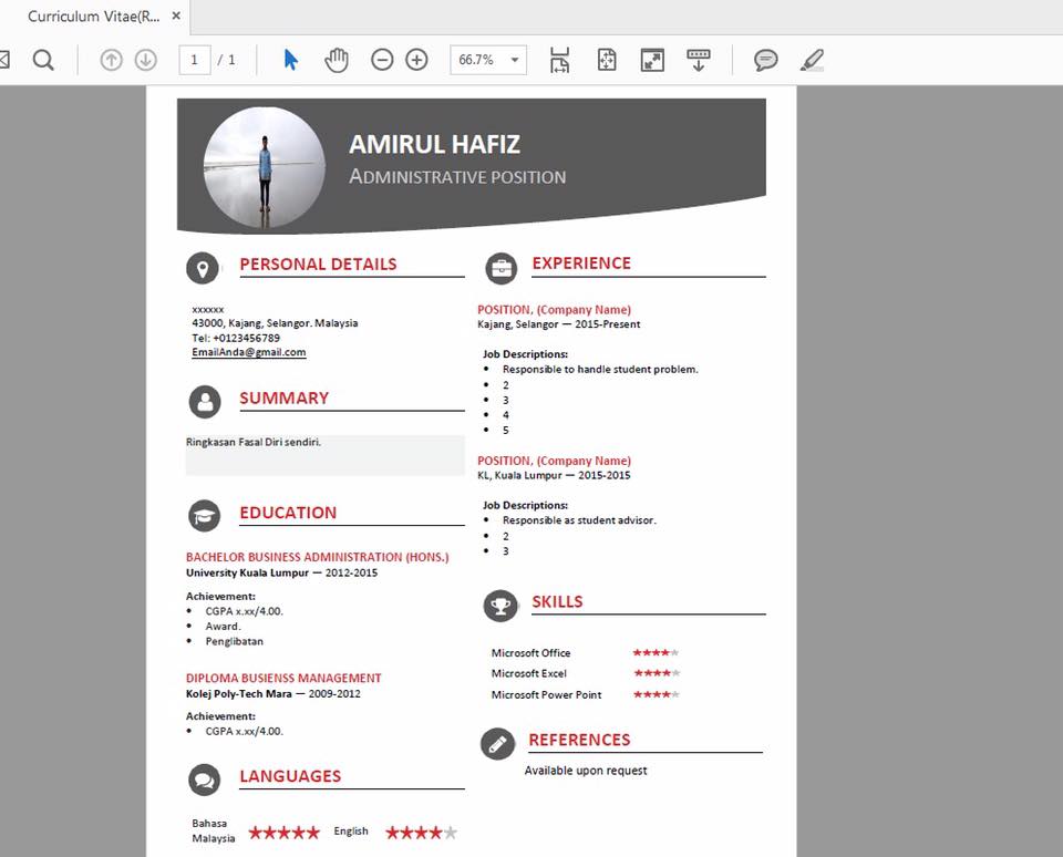 Contoh Resume Ringkas 1muka Surat - CaitlinkruwKerr