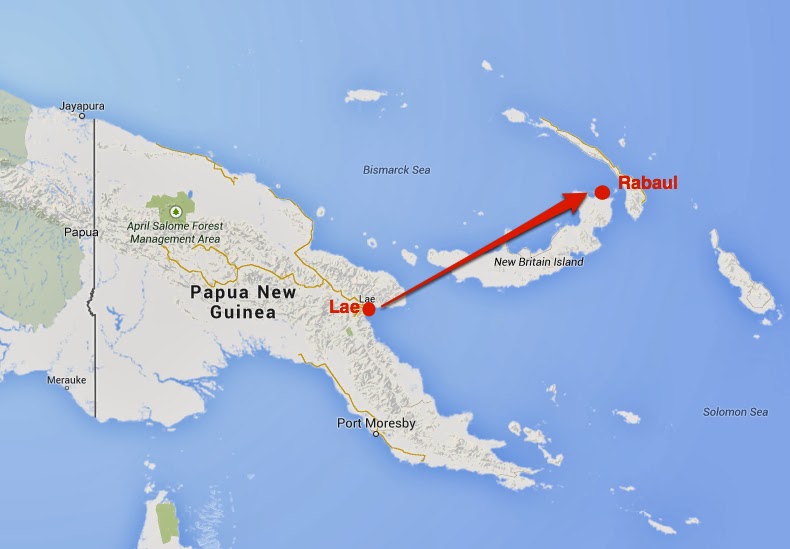 Following the Way: A trip to Rabaul