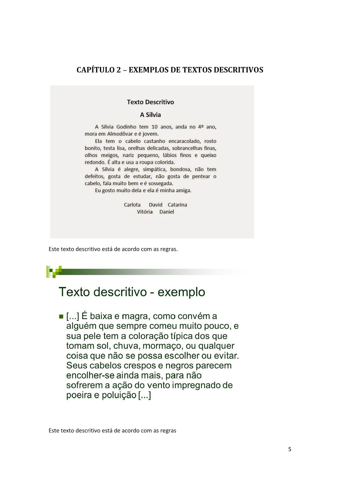 Texto Descritivo De Um Filme - RETOEDU