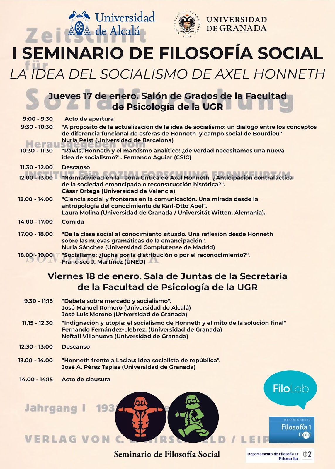 I Seminario de Filosofía Social