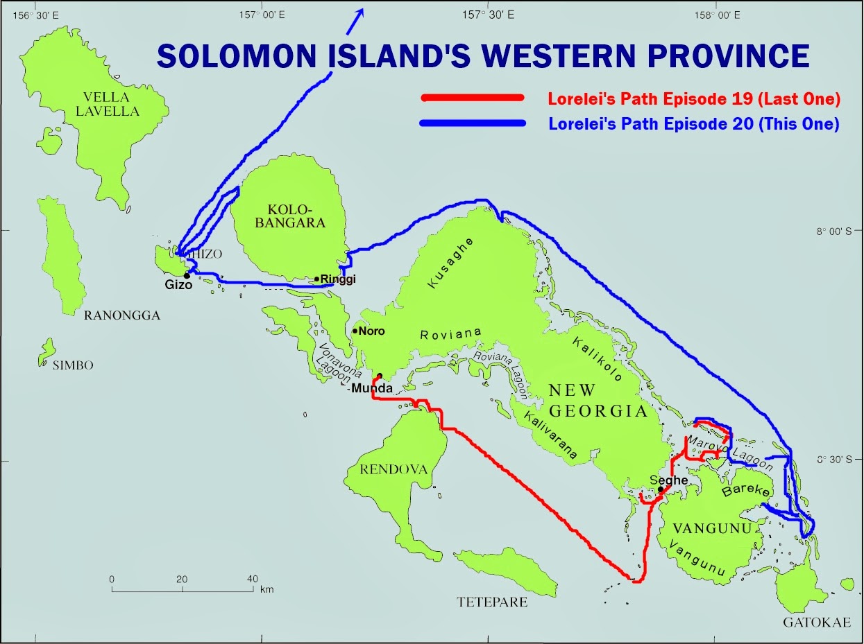 Lorelei's Adventures: Episode 20 Marovo Lagoon, Gizo and the Crossing ...