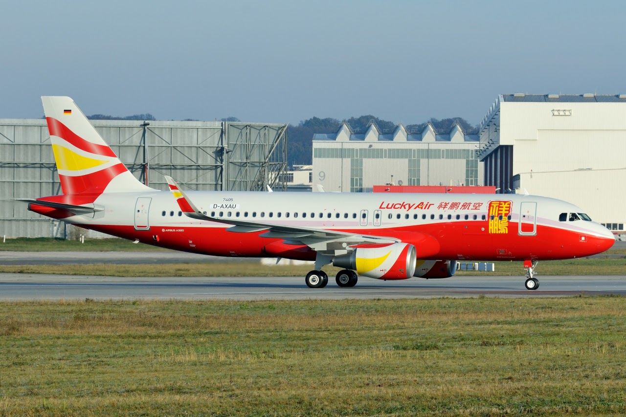 Airbus Hamburg Finkenwerder News: A320-214SL, Lucky Airlines, B-8446 ...