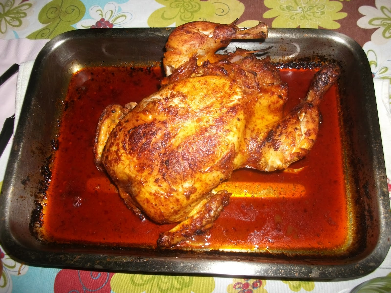 Cocinalaxant: Pollo rojo relleno