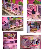 MommysLove4Baby143: Barbie Travel Train Vehicle Playset w Sounds W ...