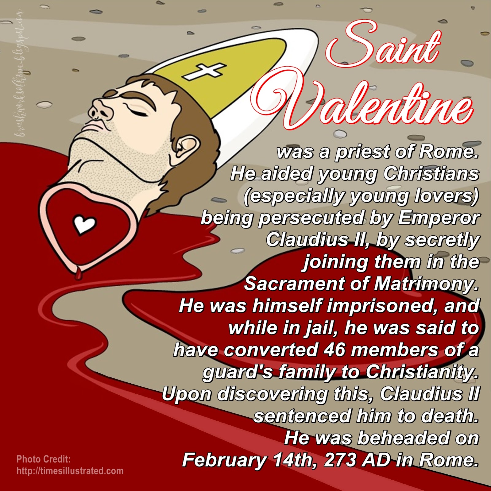 Les Réflexions et les Leçons d'un Voyageur de Pèlerin: Saint Valentine ...