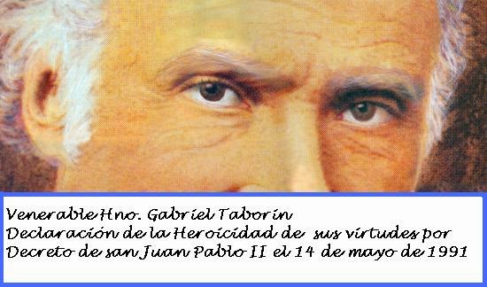 Hno. GABRIEL TABORIN: Novena. Enero de 2015