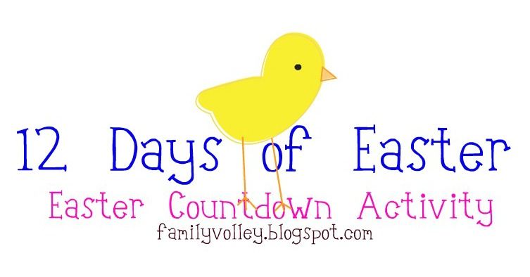 Family Volley: 12 Days of Easter: Family Activity