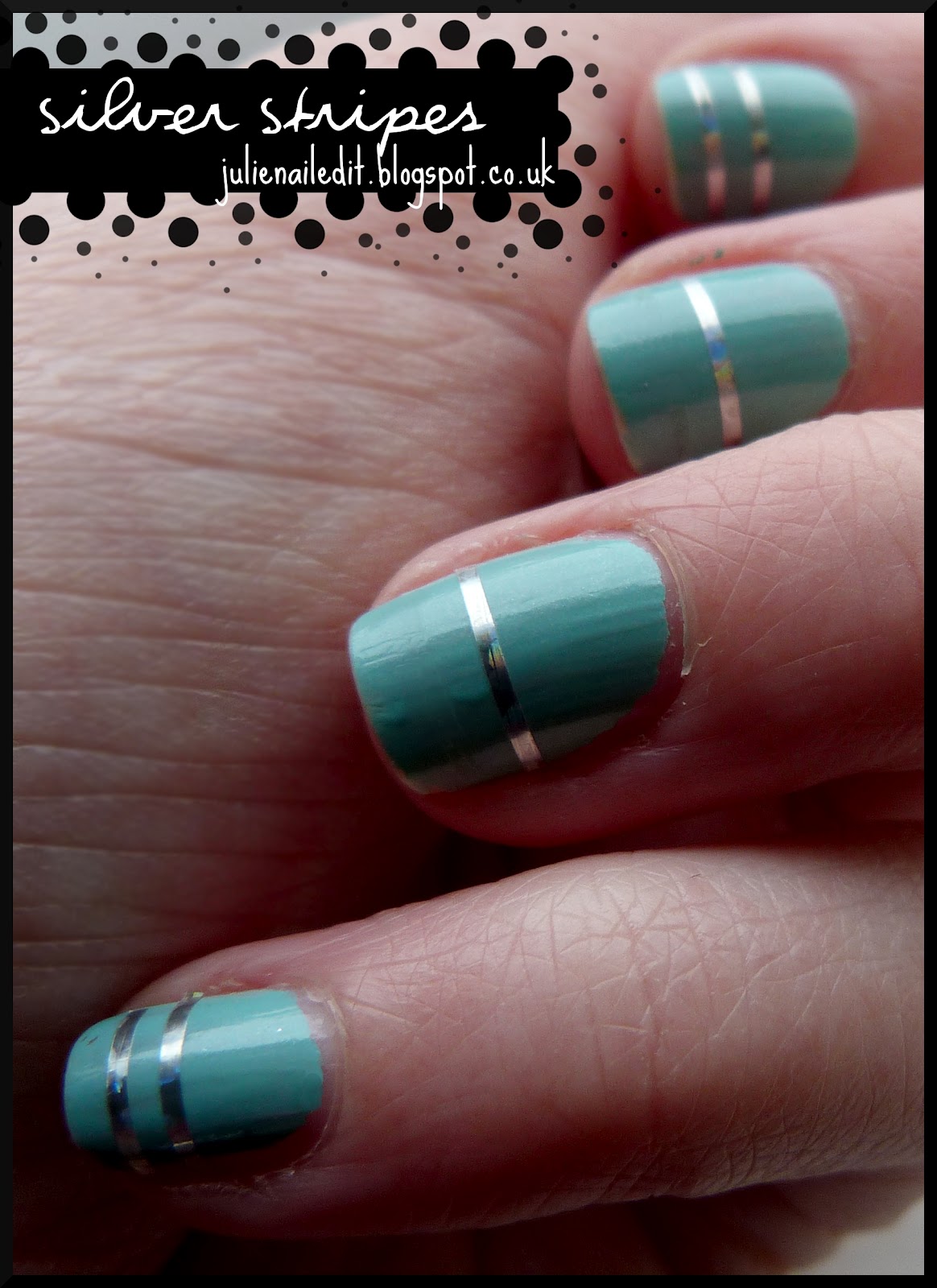 Nailed It: Silver Stripes