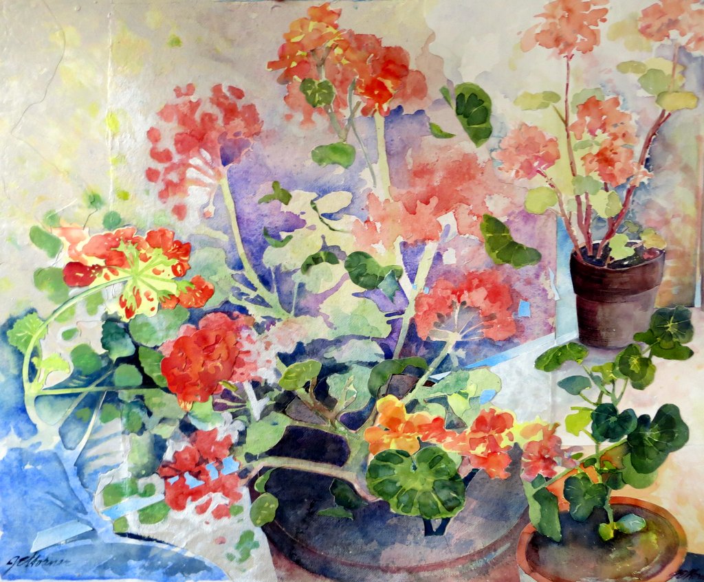 Janet Francoeur My Art - My Travels - My Thoughts: Twins Jane and Nancy ...