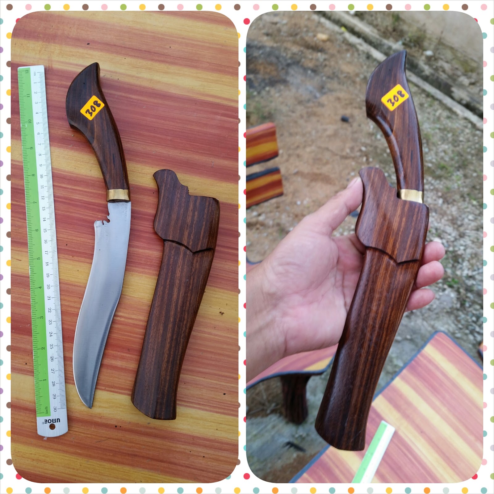 Parang Online: Pisau lapah / potong daging ( no 301 - 310)SOLD OUT