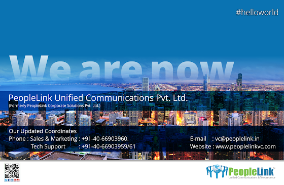 InfoComm India - PEOPLELINK UNIFIED COMMUNICATIONS