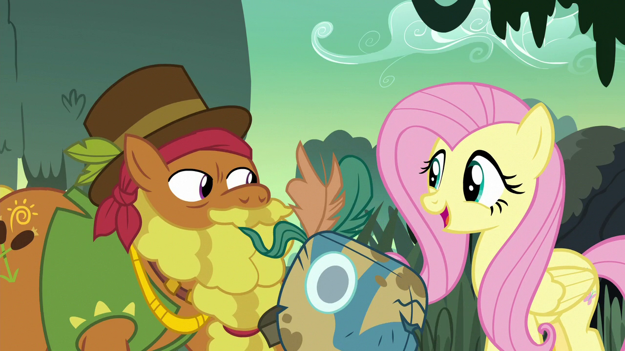 Fluttershy Scared Shadow