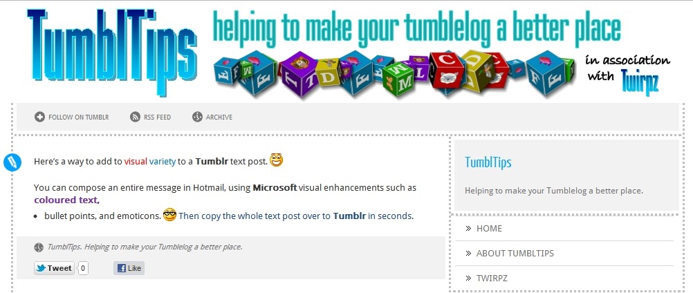 Tumblr Text Message Posts