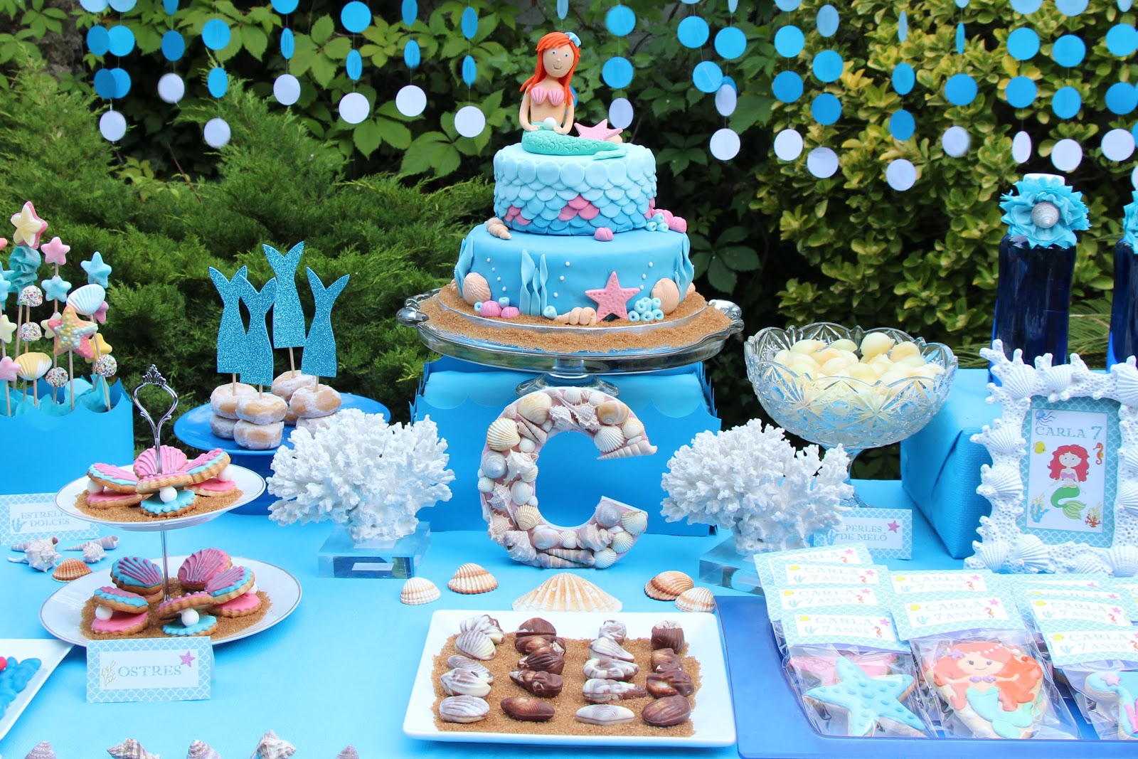 Celebra con Ana | Fiestas y Regalos personalizados: Fiesta de Sirenas