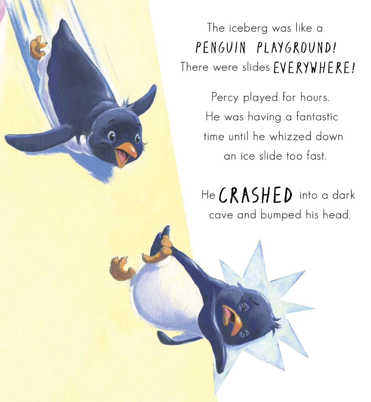 STORYWRAPS: Not-So-Brave Penguin - a bookwrap