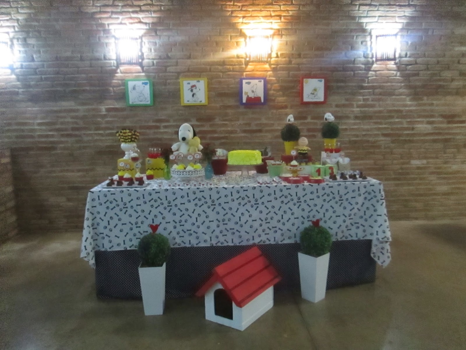 amore amora: Festa tema Snoopy, para Amanda