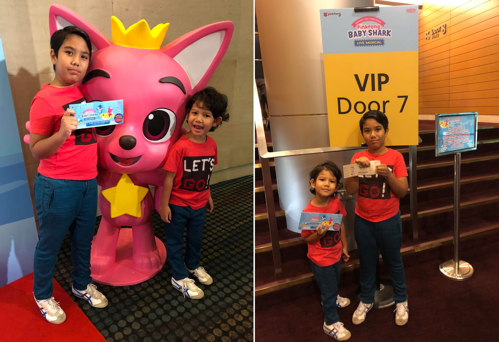 Lizzie as a Mummy: Pink Fong Baby Shark Live Musical