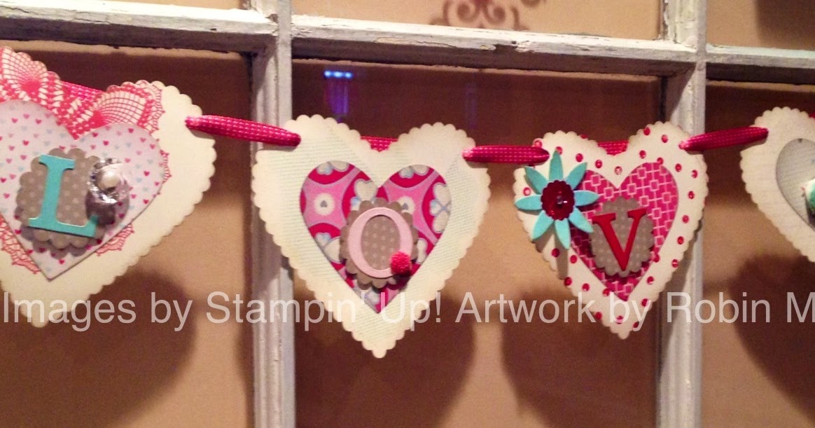 Trinity Designs: Easy Heart Banner!