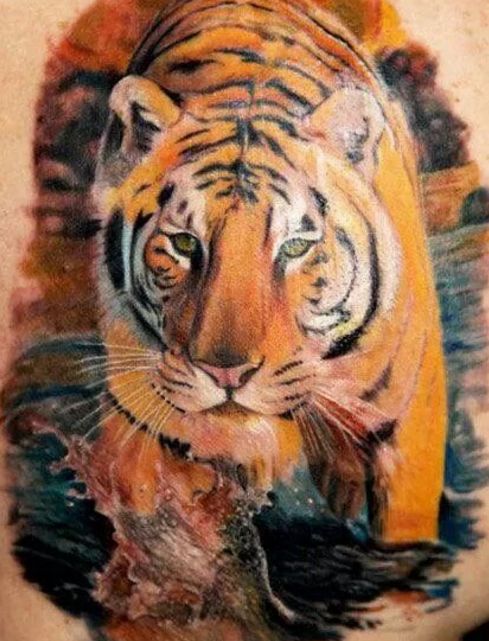 Best Lower Back Tiger Tattoo | Latest Design Trends